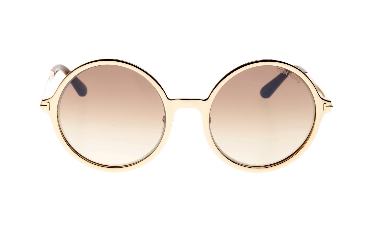 Tom Ford Ava-02 FT0572/S 28G 57 Sunglasses | Shade Station