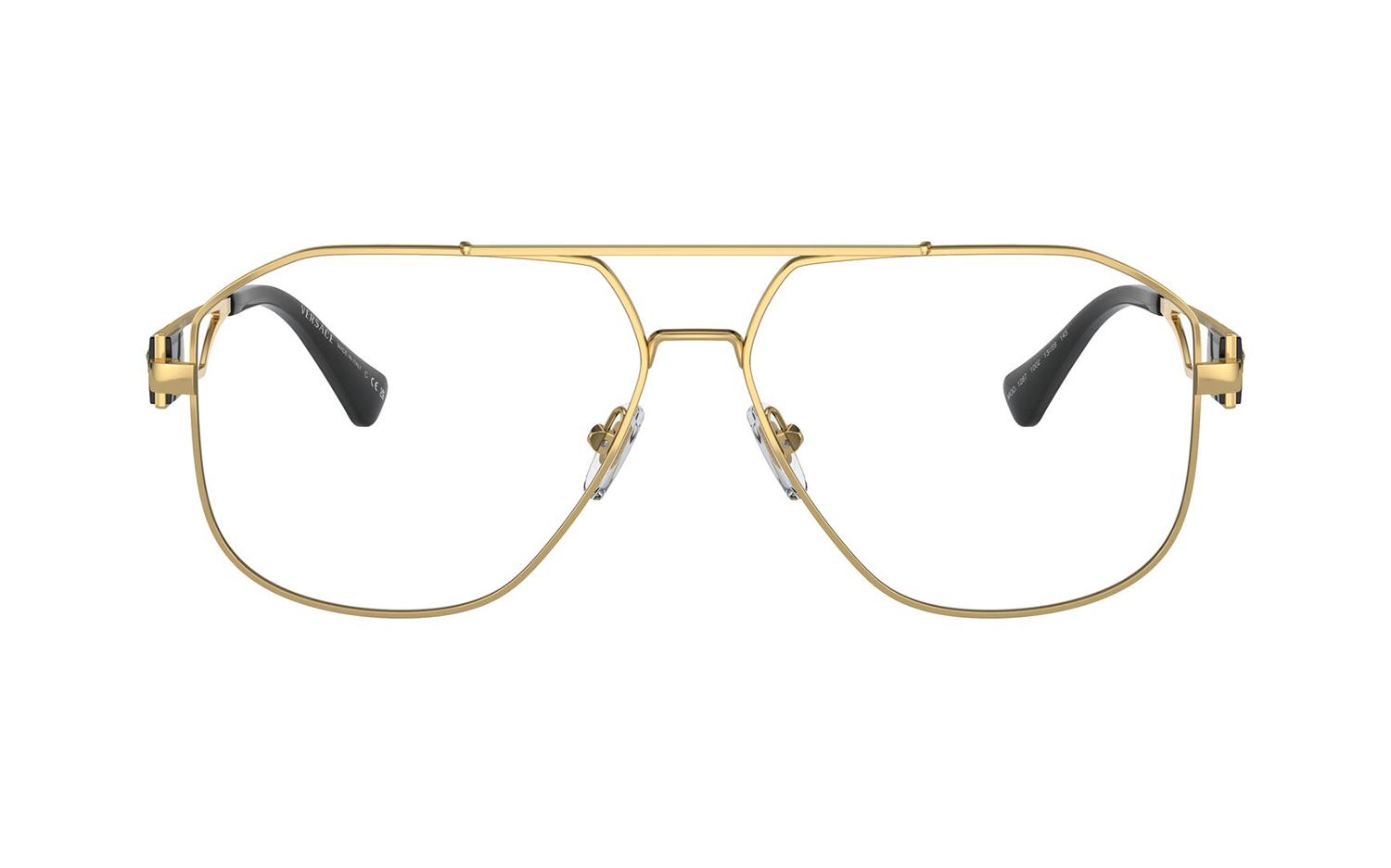 Versace VE1287 1002 59 Prescription Glasses | Shade Station