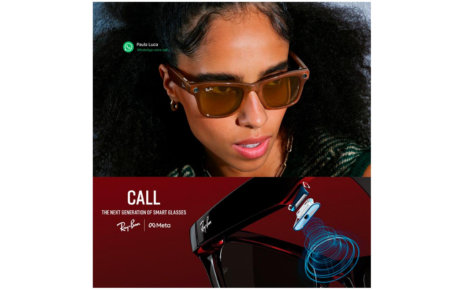 Ray-Ban Meta Wayfarer RW4008 601/71 53 Sunglasses | Shade Station