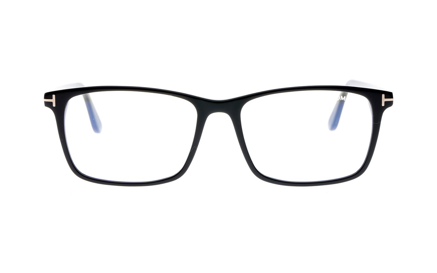 Tom Ford FT5584-B 001 54 Prescription Glasses | Shade Station