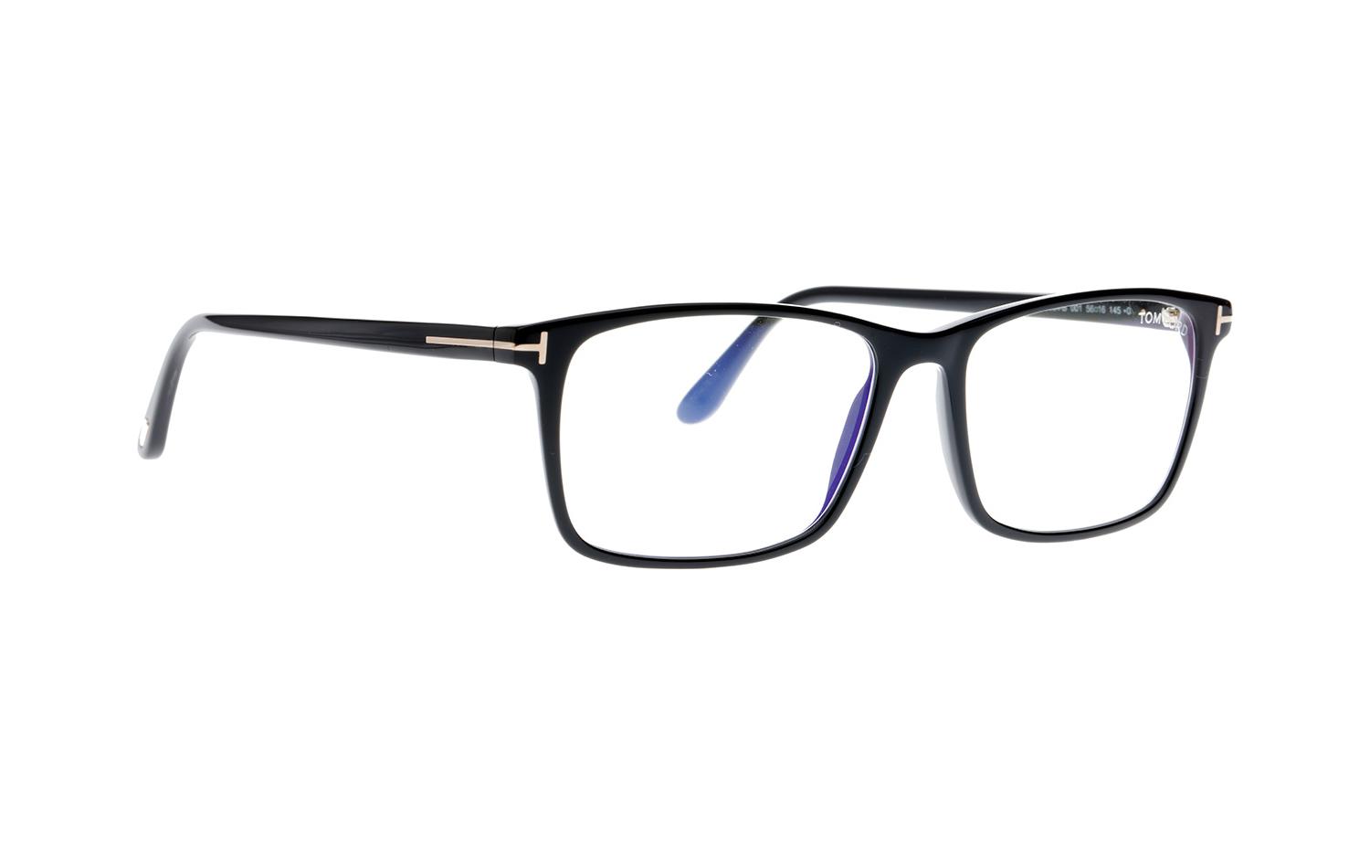 Tom Ford FT5584-B 001 54 Prescription Glasses | Shade Station