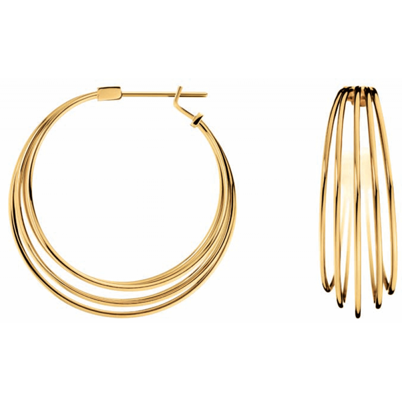 Calvin Klein Fly Gold PVD Earrings KJ32BE0201 Jewellery - Shade Station