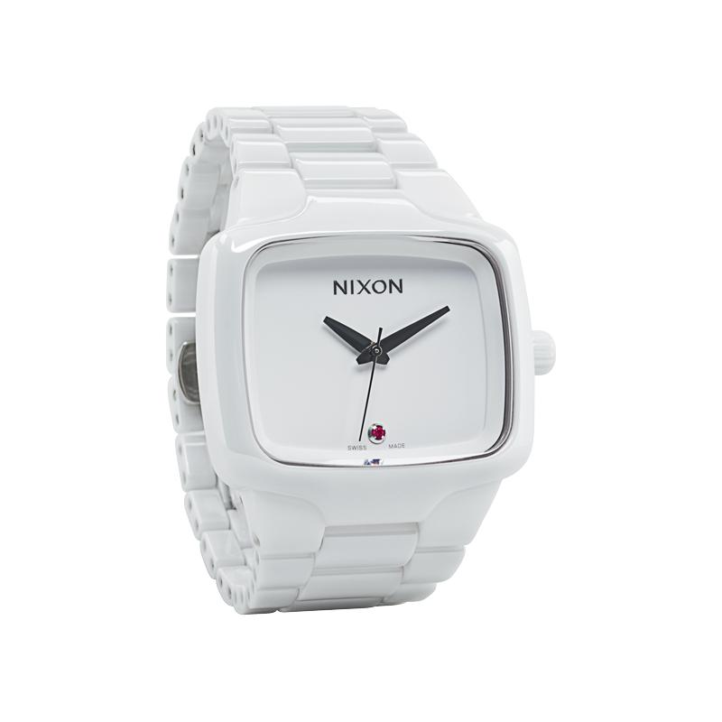 Nixon The White Ceramic Player A145 1126 Watch - Shade Station