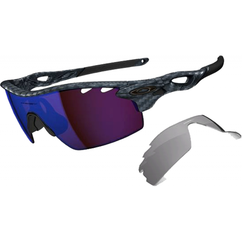 Oakley Radarlock Pitch Carbon Fiber Print OO9182-13 - Shade Station