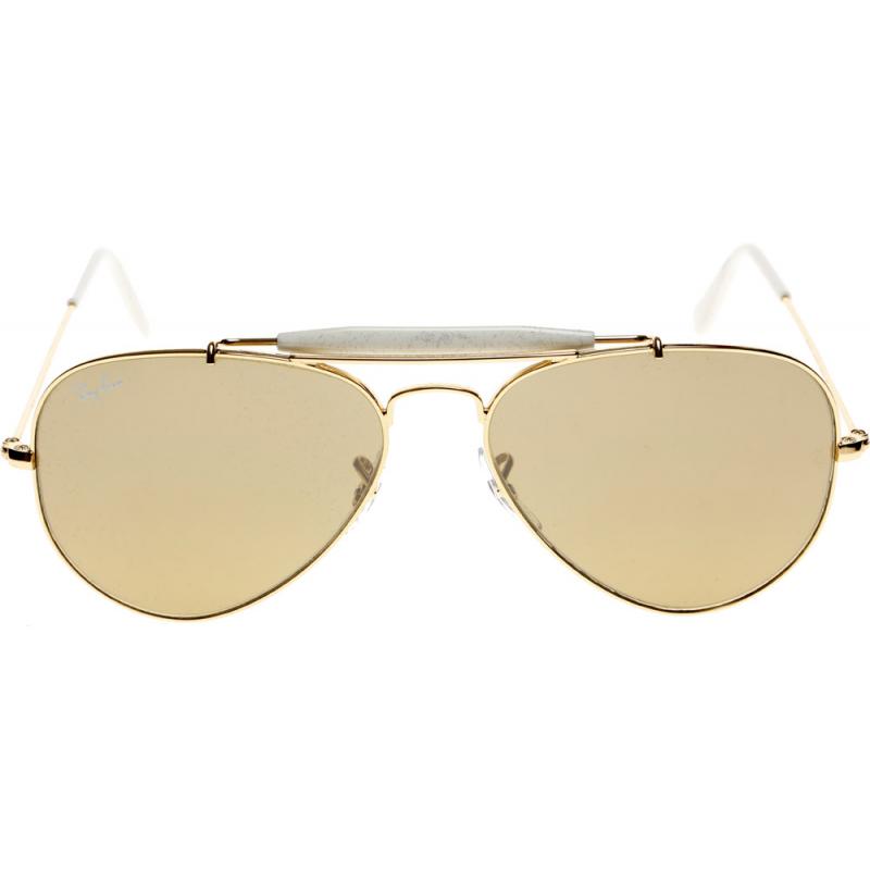 Ray-Ban Outdoorsman II RB3407 001/3K Sunglasses - Shade Station