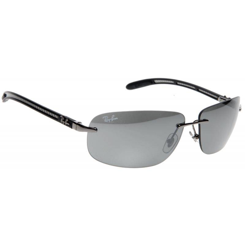 Ray-Ban Carbon Fibre Tech RB8303 004/6G 61 Sunglasses - Shade Station