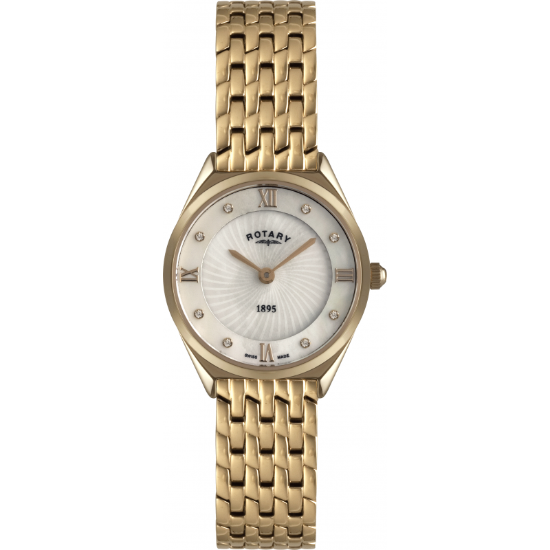 Rotary Gold Plated Bracelet LB08003/41 Watch - Shade Station