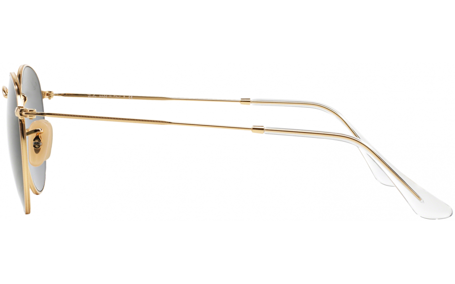 Ray-Ban Round Metal RB3447 001 53 Prescription Sunglasses | Shade Station