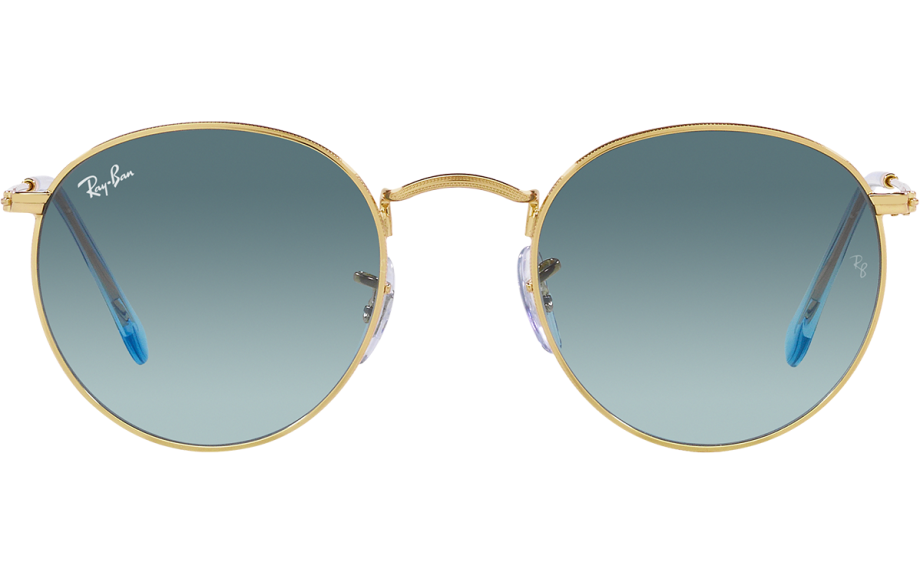Ray-Ban Round Metal RB3447 001/3M 50 Sunglasses | Shade Station