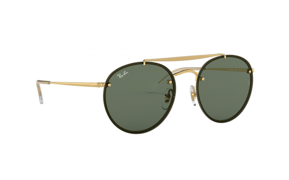 Ray-Ban Blaze Round Double Bridge RB3614N 914071 54 Sunglasses | Shade ...