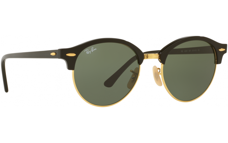 Ray-Ban Clubround RB4246 901 51 Sunglasses | Shade Station