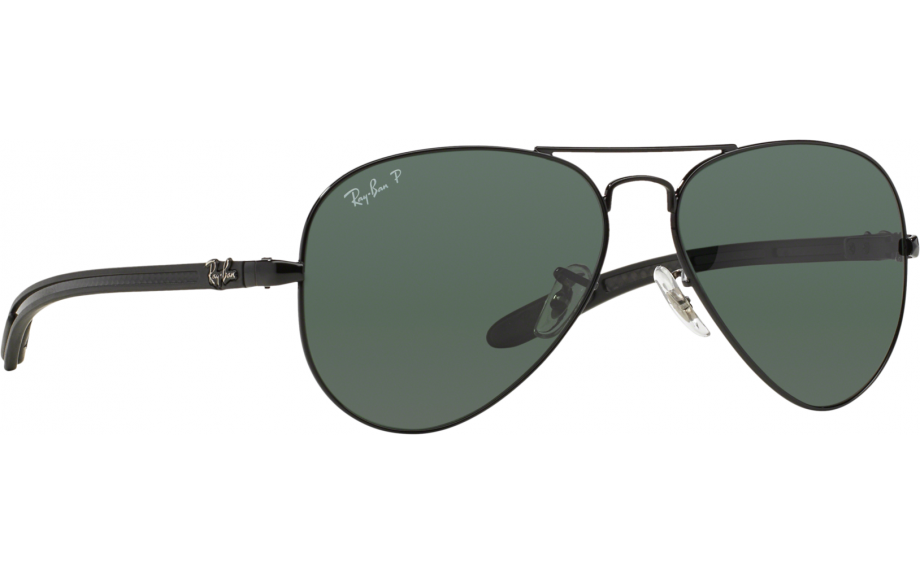 Ray-Ban Aviator Carbon Fibre RB8307 002/N5 58 Sunglasses | Shade Station