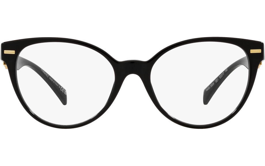 Versace VE3334 GB1 55 Prescription Glasses | Shade Station