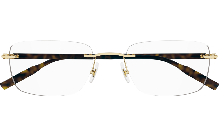Montblanc MB0221O 002 57 Prescription Glasses | Shade Station