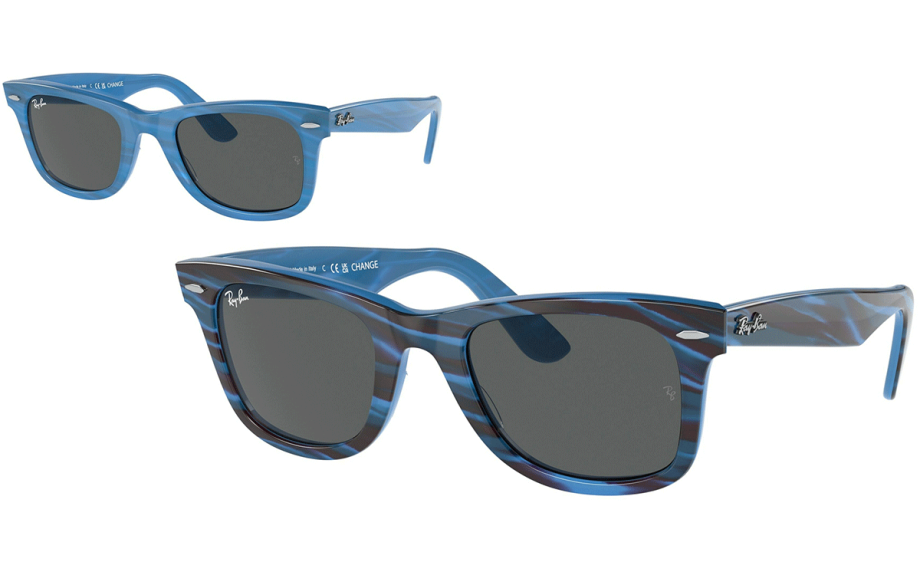 Ray-Ban Wayfarer RB2140 1409B1 50 Sunglasses | Shade Station
