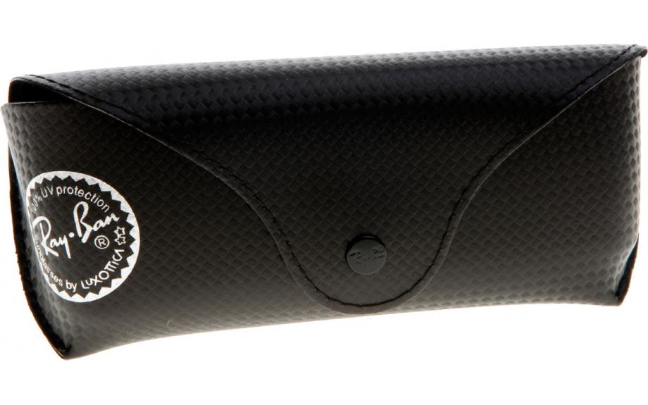 Ray-Ban Standard Black Textured Carbon Fiber Case RAT402A00 Silver Logo ...