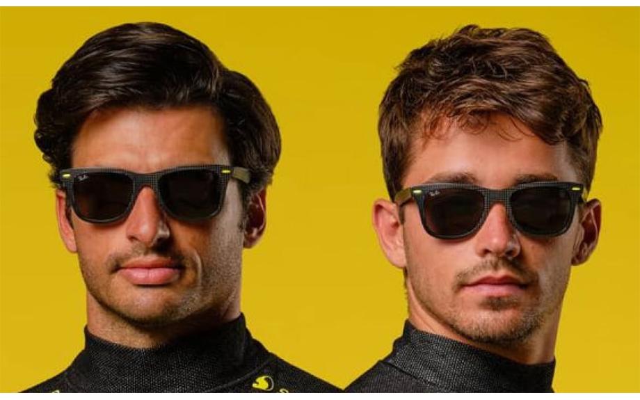 Ray-Ban for Scuderia Ferrari RB4607M F60271 55 Sunglasses | Shade Station