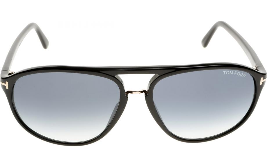 Tom Ford Jacob FT0447 01P 60 Prescription Sunglasses | Shade Station