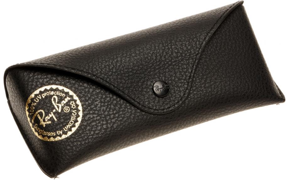 Ray-Ban Standard Matte Textured Black Case RAT240R00 Gold Logo ...