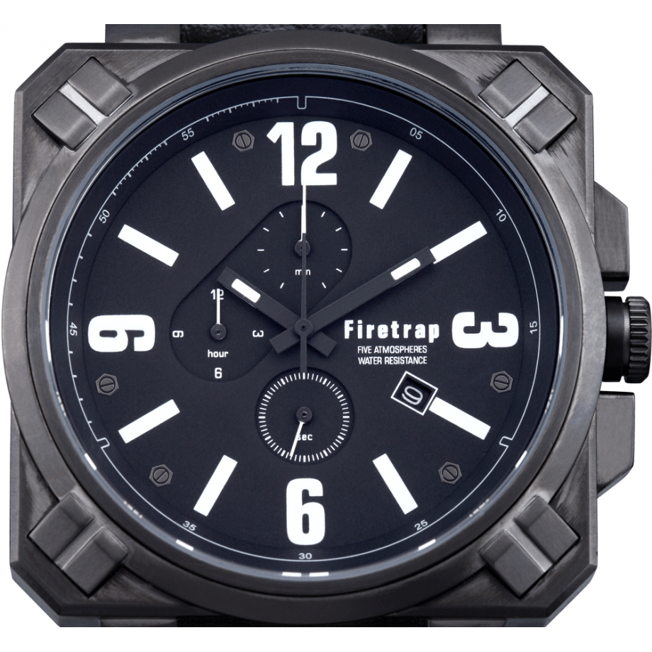 Firetrap Full Metal Jacket FT1006BW Watch | Shade Station
