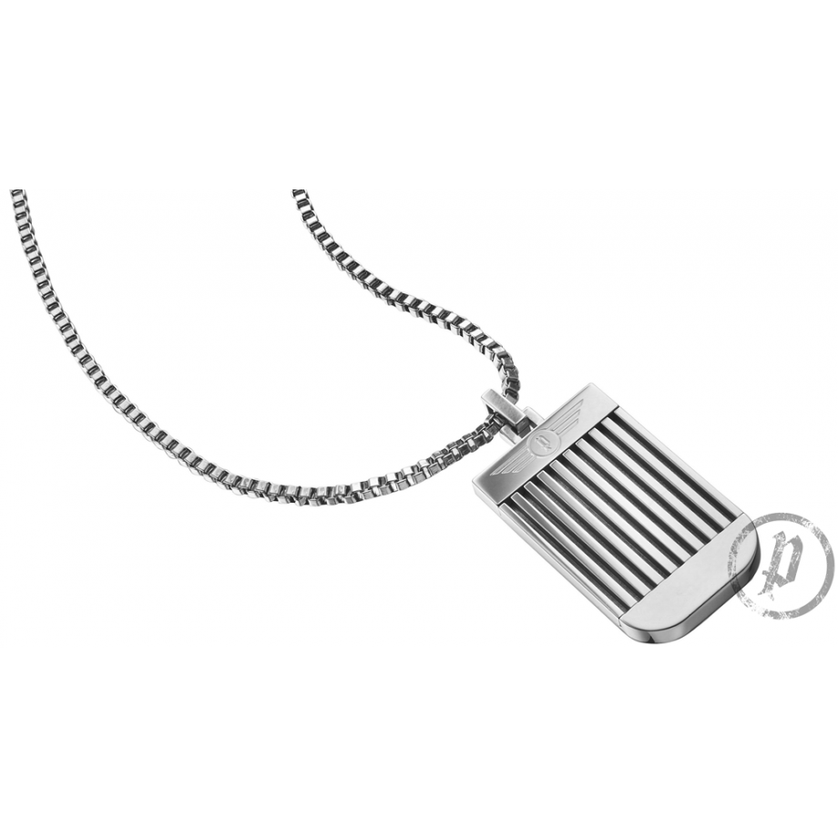 Police Guard Necklace 24047PSS/01 Jewellery | Shade Station