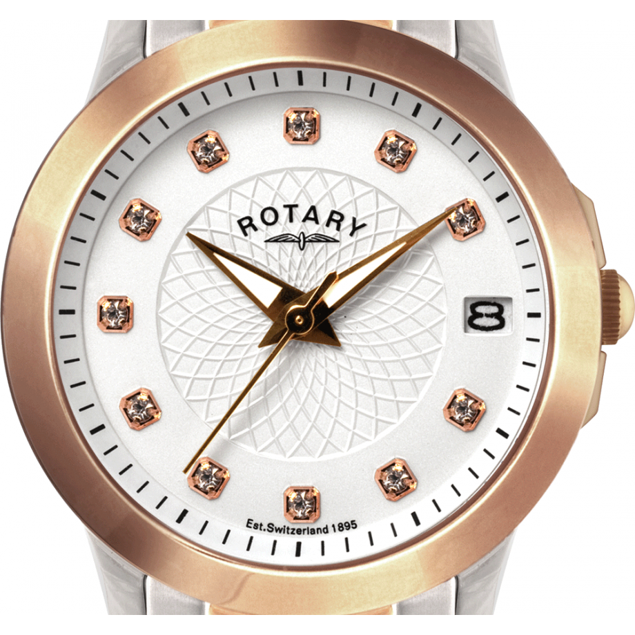 Rotary Two Tone Bracelet LB02837/41 Watch | Shade Station