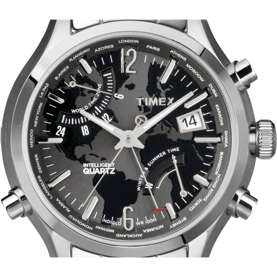 Affordable Worldtimer homage/ look alike with globe/ world map ...