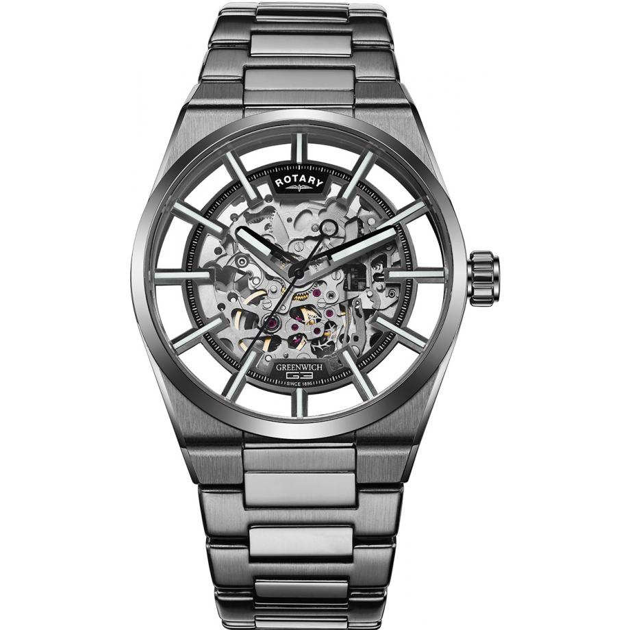 Rotary Greenwich G3 Titanium Plated Automatic GB05215/04 Watch | Shade ...